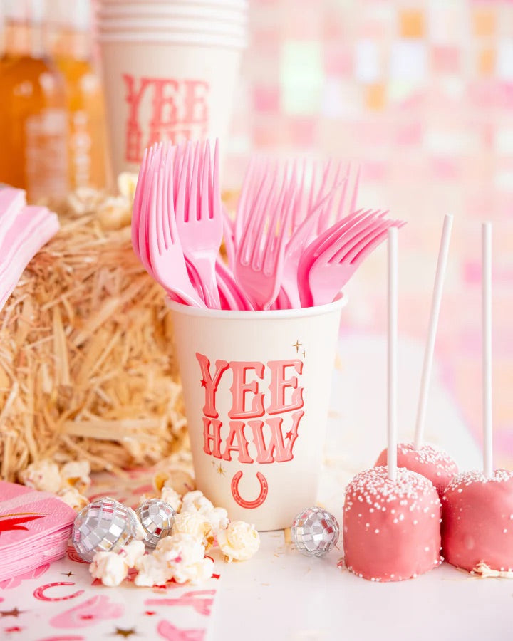 Cowgal Yeehaw Party Cups – Lolli and Confetti Party Shop
