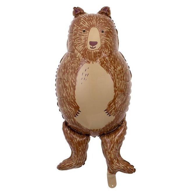 Meri Meri Bear Foil Balloon | Party Supplies Canada – Lolli and ...